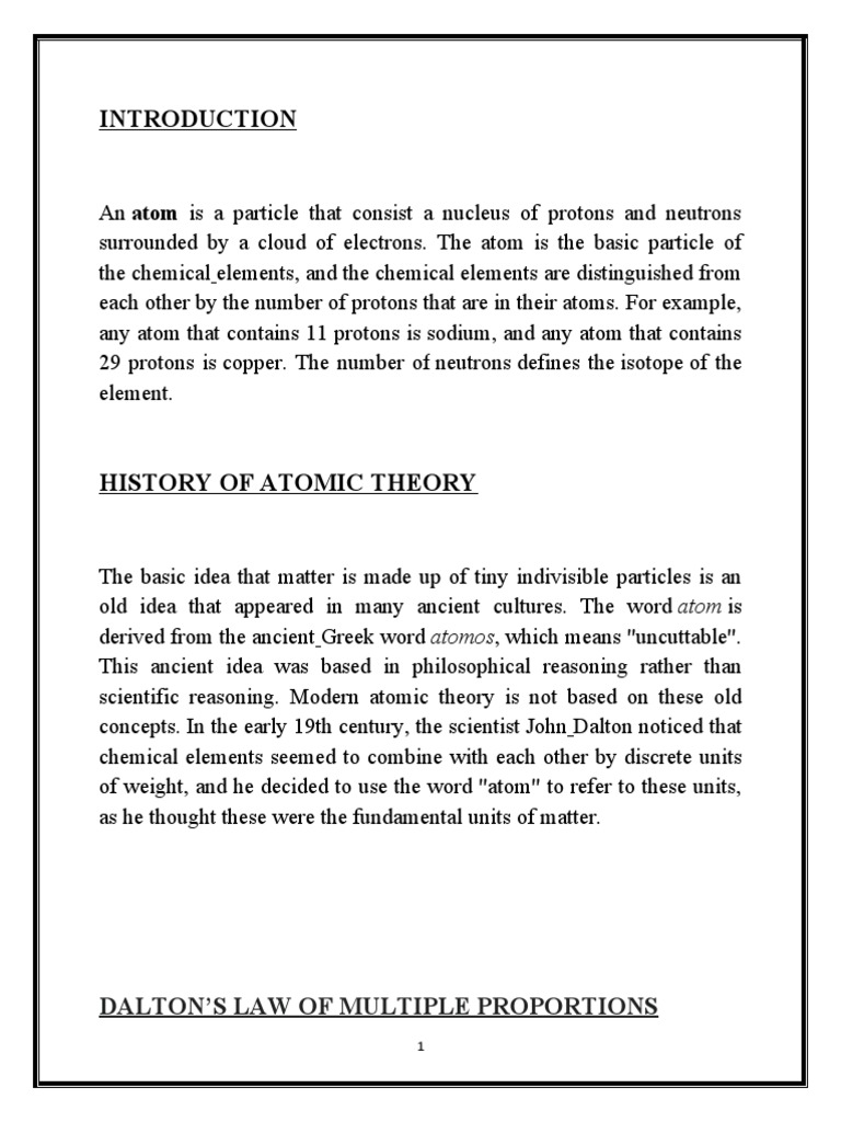Physics Project 12 | PDF | Atoms | Neutron