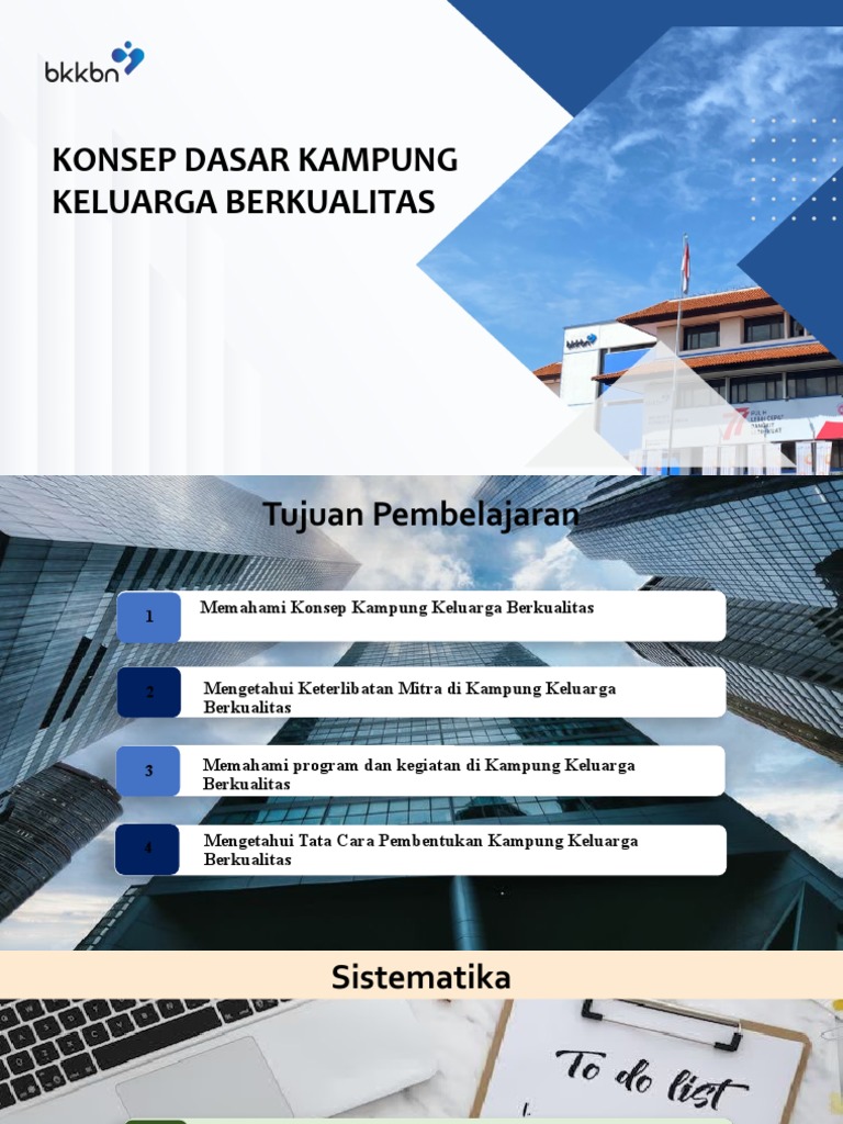 Kampung Keluarga Berkualitas: Panduan dan Program | PDF