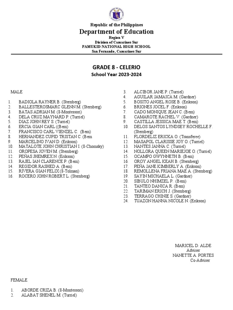 Section C 2023 2024 | PDF