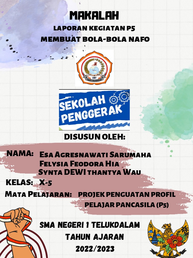 Laporan P5 Kearifan Lokal: Bola Nafo | PDF