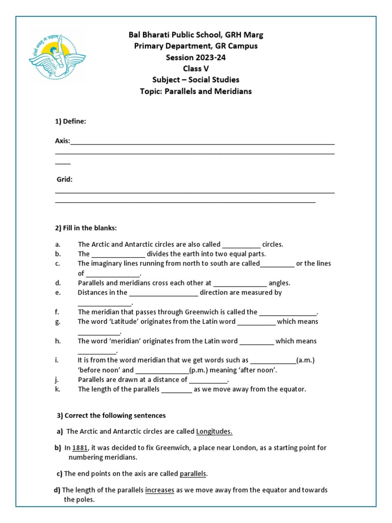 SST CL V-Parallels and Meridians-2 | PDF