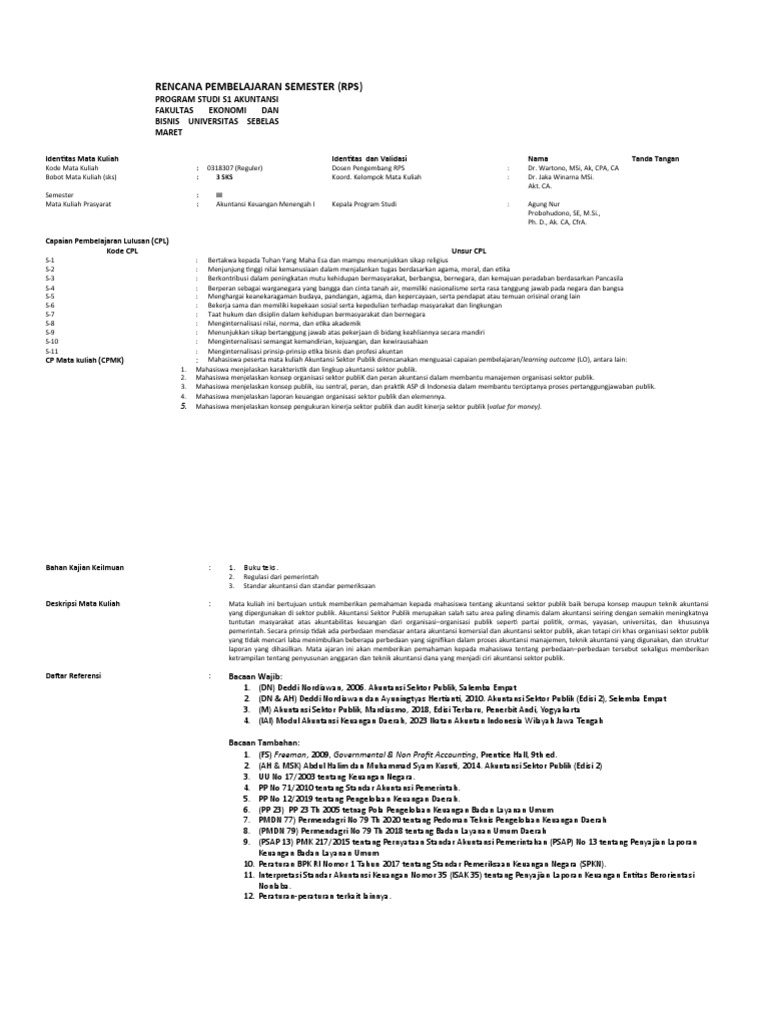 Rps ASP 2023 Utk Mhs | PDF