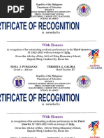 1ST Quarter Recognition | PDF