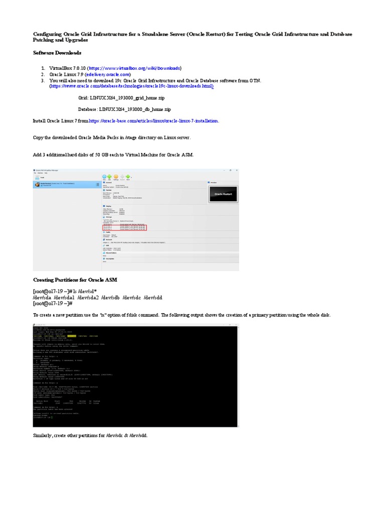Configure Oracle Restart For Testing Patching And Upgrades Pdf