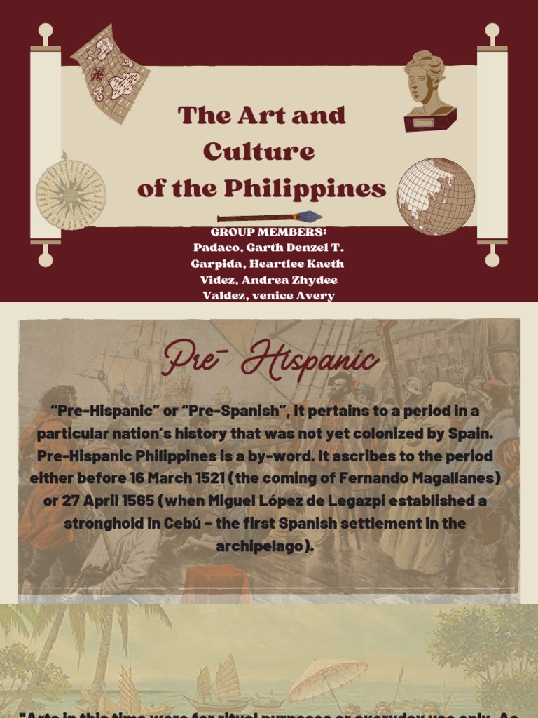 Philippine Art and Culture Overview | PDF | Philippines