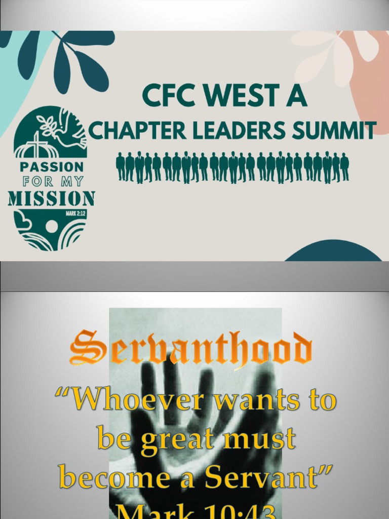 Session 5 - Servanthood | PDF | Humility | Jesus