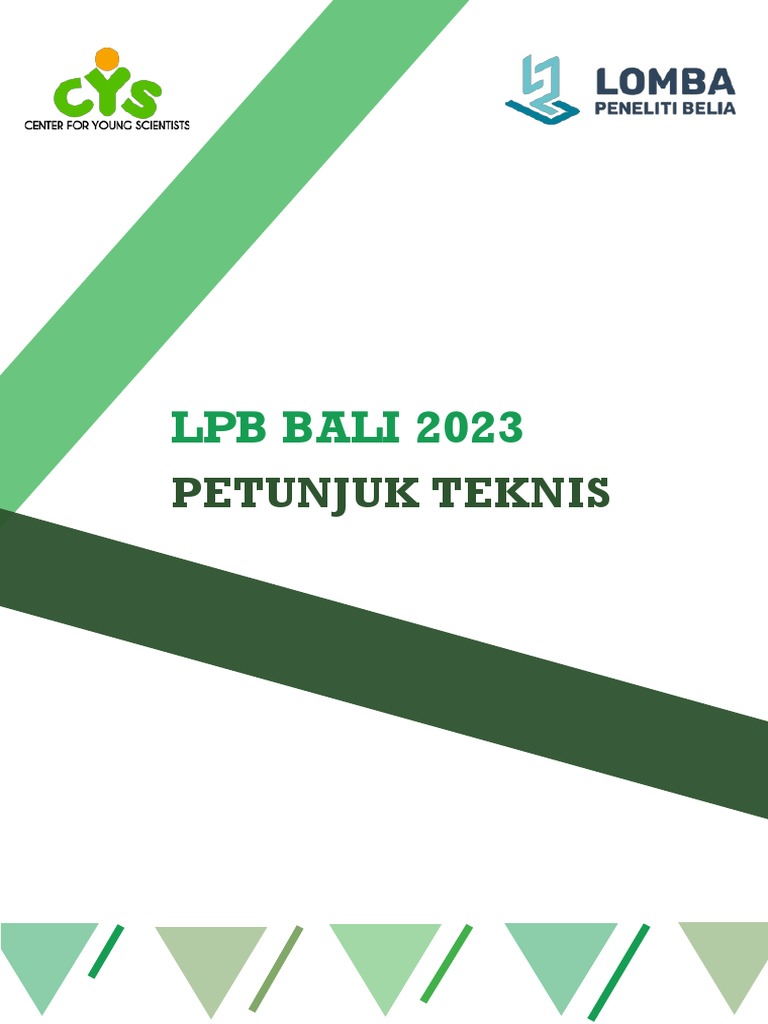 LPB Bali 2023 - Juknis | PDF