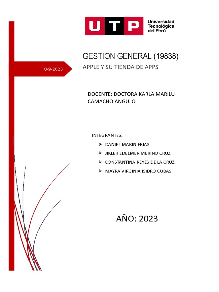 Grupo N°5 Caso Apple y Su App Store | PDF