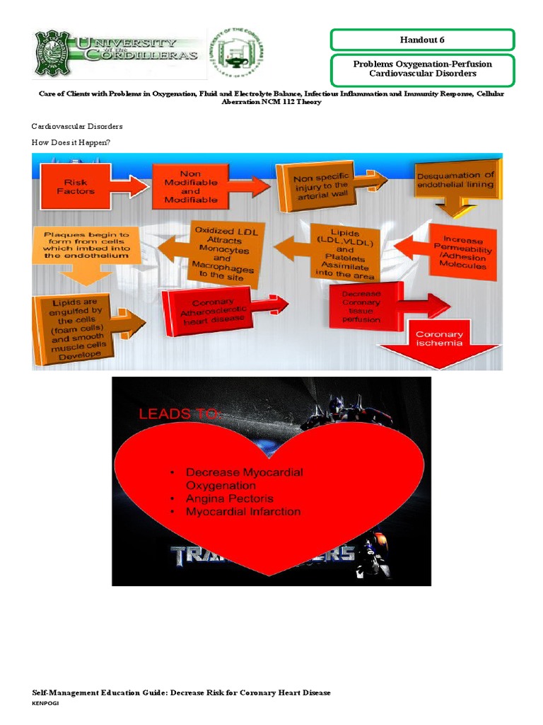 Handout 6 CardioVascular Disorders | PDF | Heart | Heart Failure