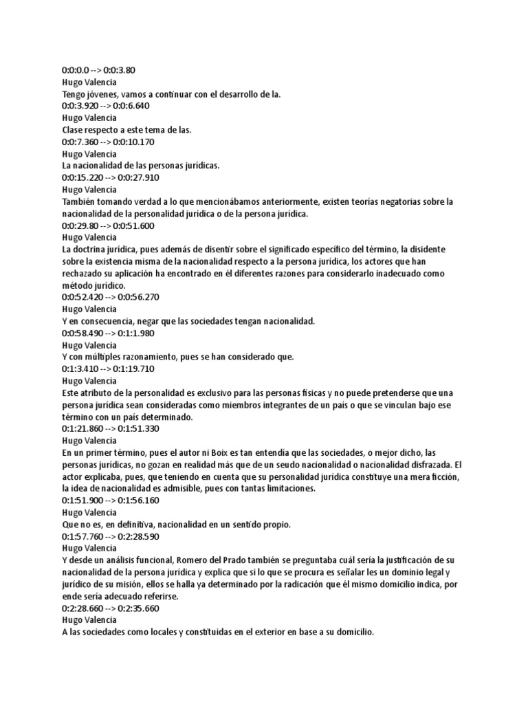 Transcript - 2023 09 06 | PDF | Verdad | Nacionalidad