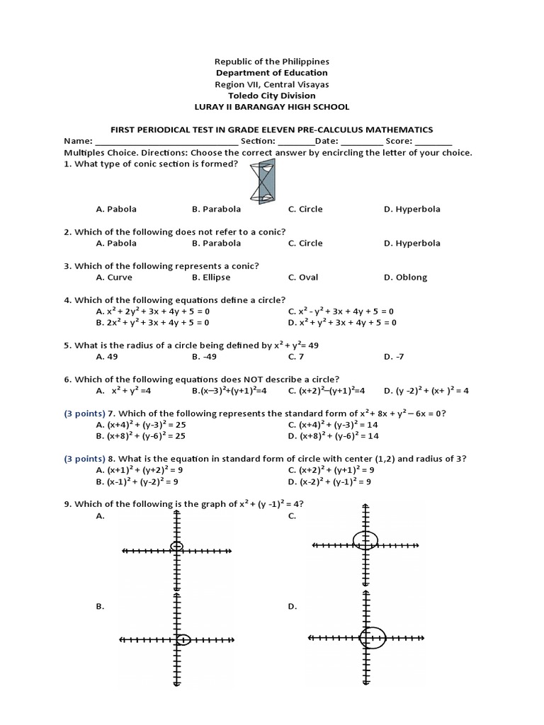 1st Periodical Exam | PDF | Euclidean Geometry | Elementary Geometry