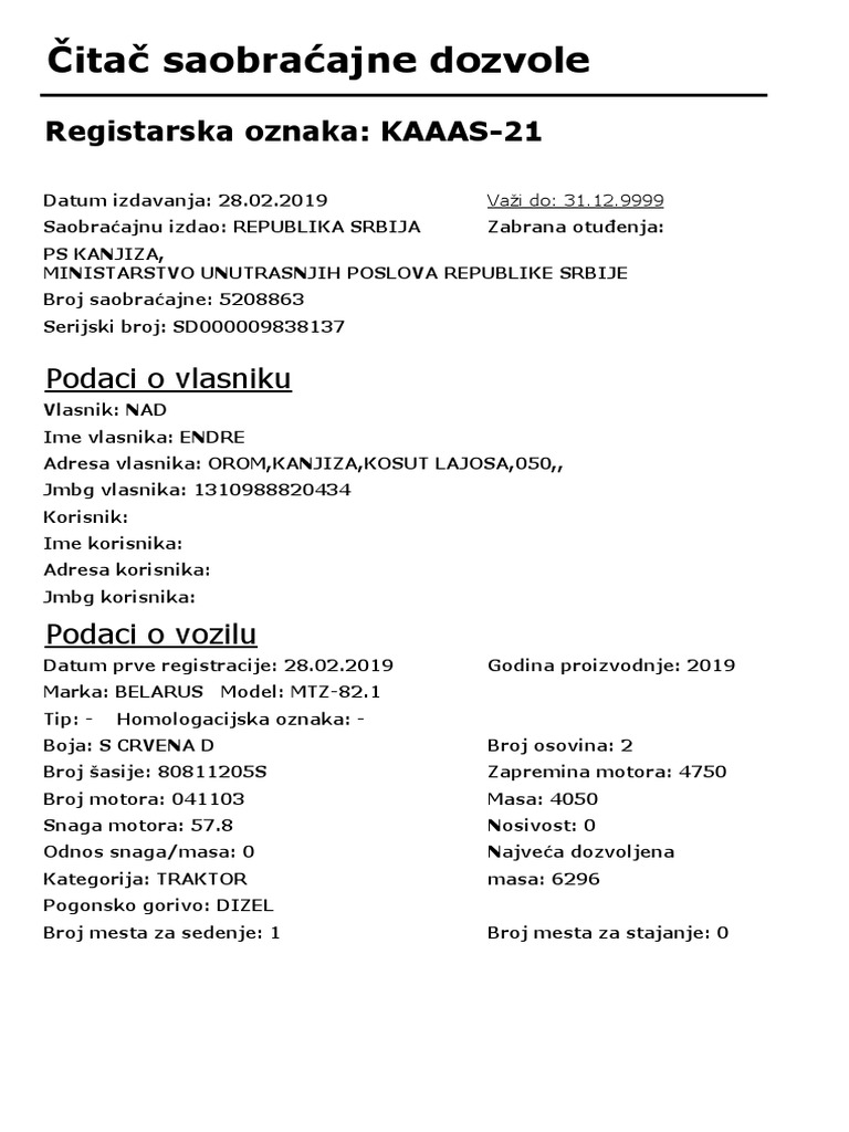 Saobracajna Egyesített | PDF