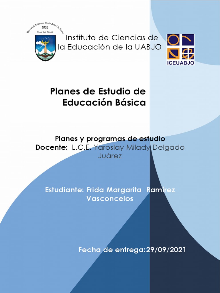Plan de Estudios de Educación Básica | PDF | Plan de estudios | Enseñando