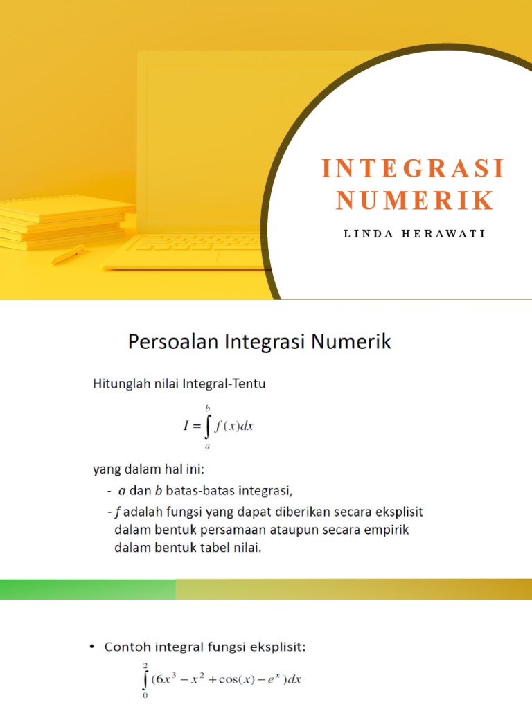 Integrasi Numerik Metode Pias | PDF | Komputer