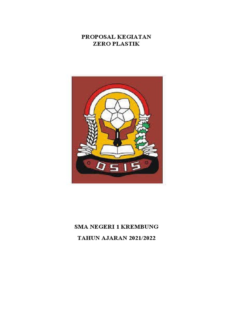Proposal Sekbid K3 | PDF
