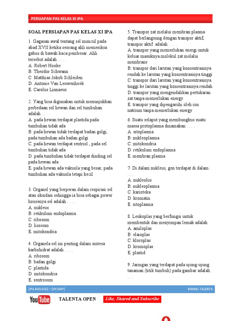 Suplemen Biologi 11 Ipa | PDF