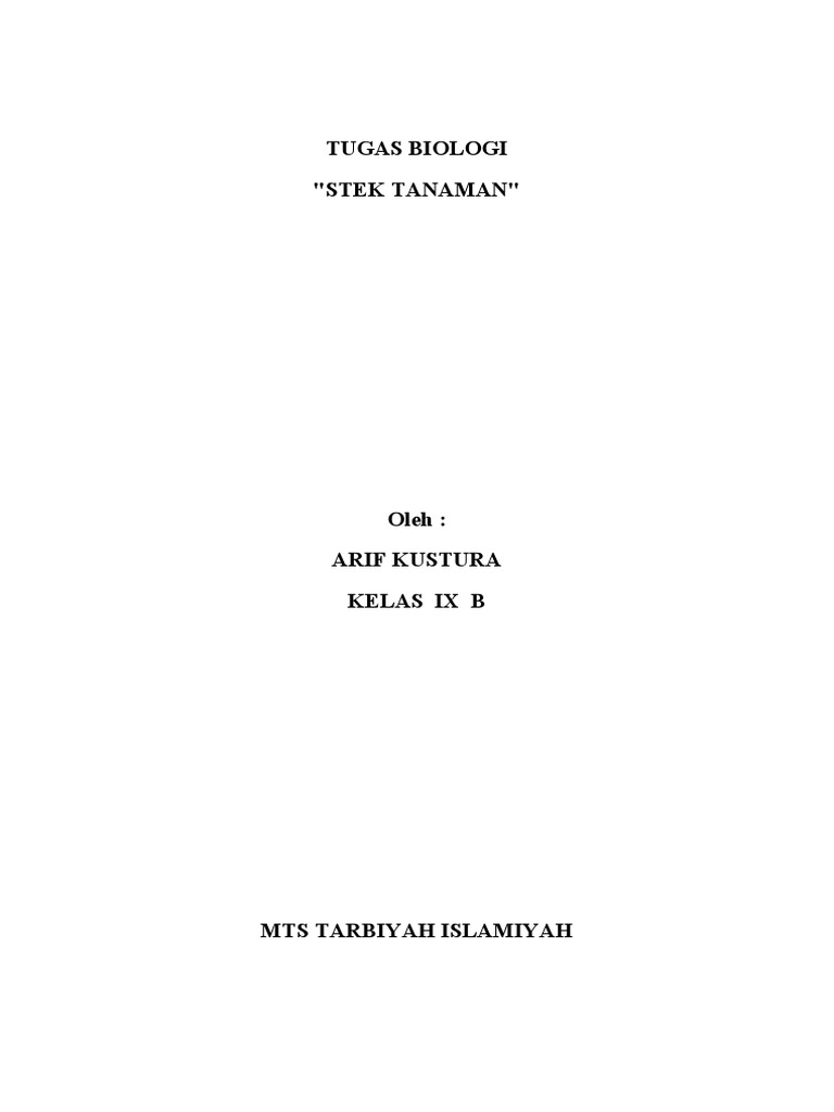 Stek | PDF | Griya & Taman | Teknologi & Rekayasa
