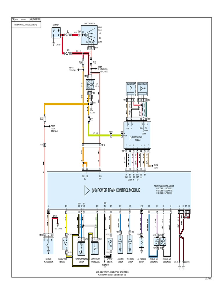 (V6) Power Train Control Module: Vxii, Whii & Vuii | PDF | Vehicle ...