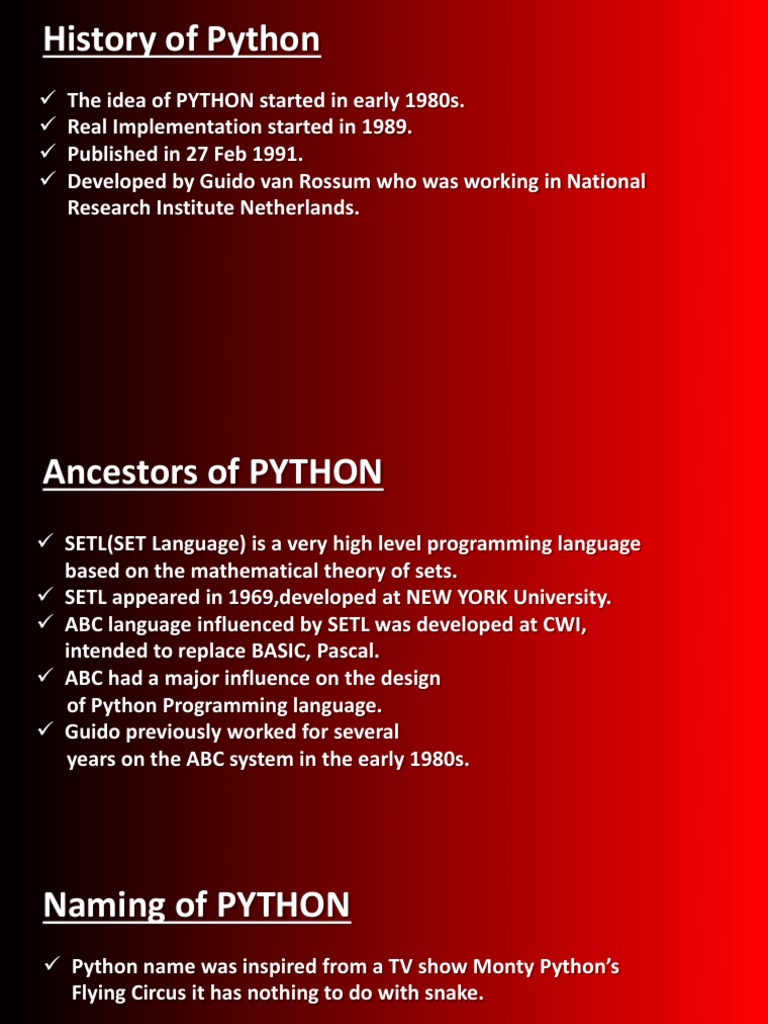 Python Programming Notes | PDF | Python (Programming Language ... Python Programming Notes | PDF | Python (Programming Language ...