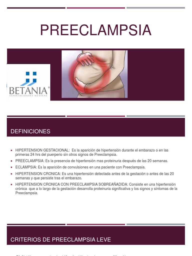 Preeclampsia 171021174131 | PDF | El embarazo | Epidemiología