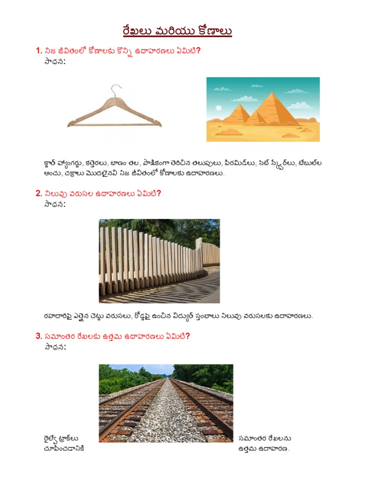 (TM) Lines and Angles Notes-7th (TM) | PDF