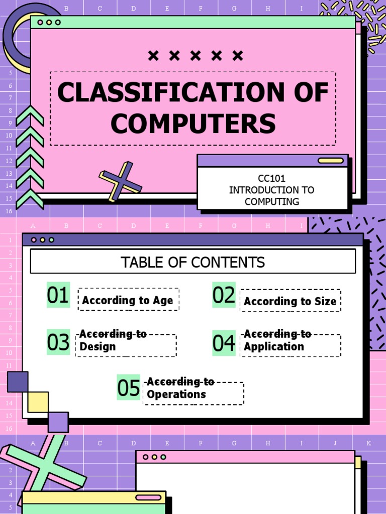 Cc101 Lesson 2 Classification of Computers | PDF | Personal Computers | Desktop Computer