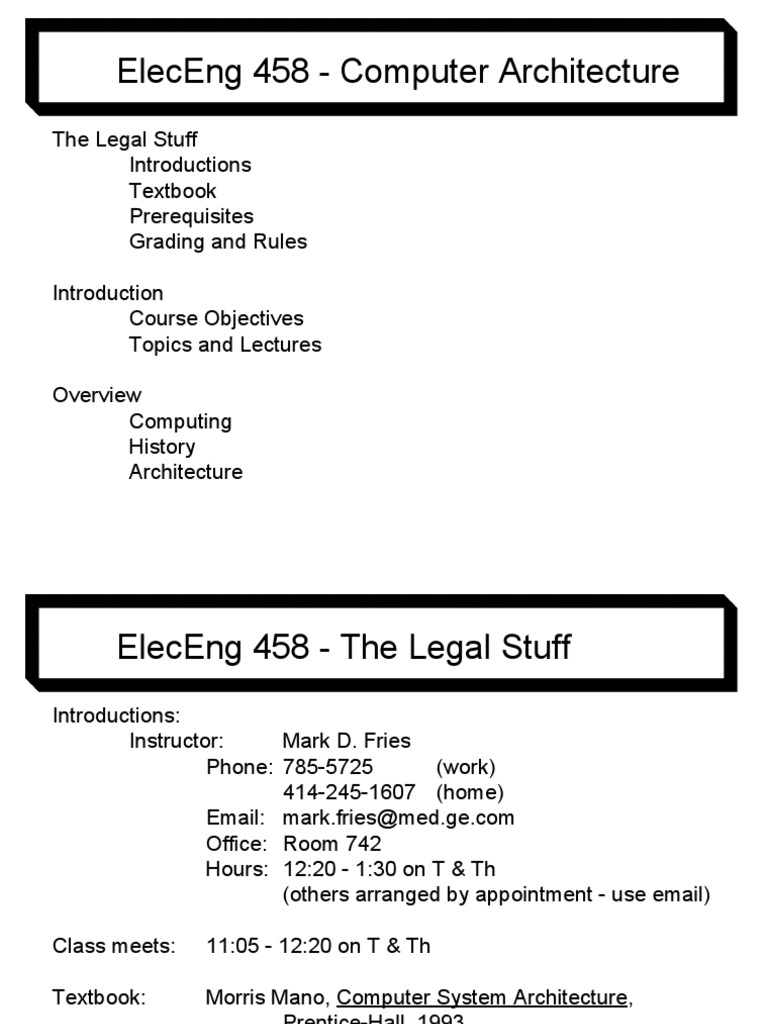 Lect 01 | PDF