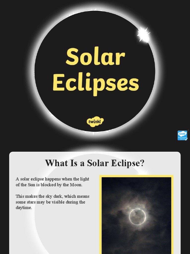 Understanding Solar Eclipses | PDF | Solar Eclipse | Eclipse
