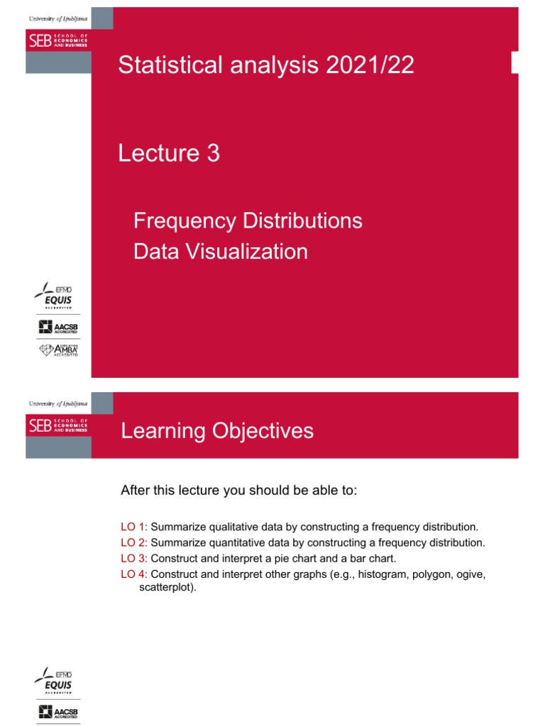 Lekcija 3 - Frekvencije | PDF | Histogram | Chart