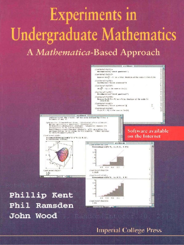 Vdoc - Pub Experiments in Undergraduate Mathematics A Mathematica Based ...