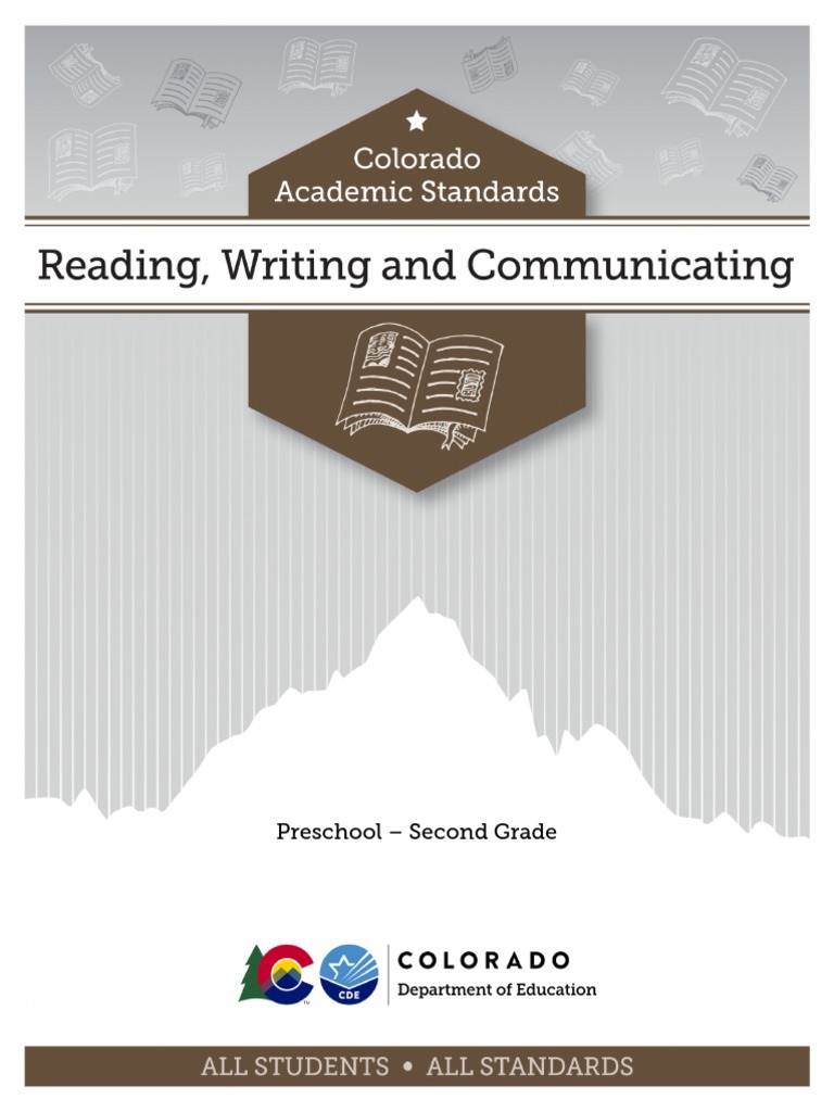 Reading, Writing, and Communicating P-2 - 2020 Colorado Academic ...