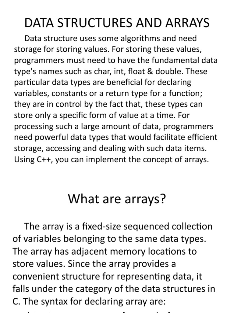 Chapter 2 Arrays Iteration Invariants | PDF | Database Index | Software ...