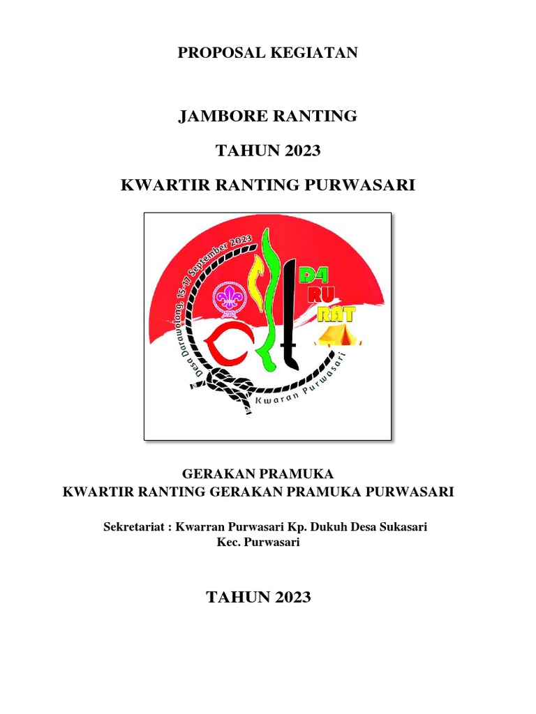 Proposal Jamran Pws 2023 | PDF