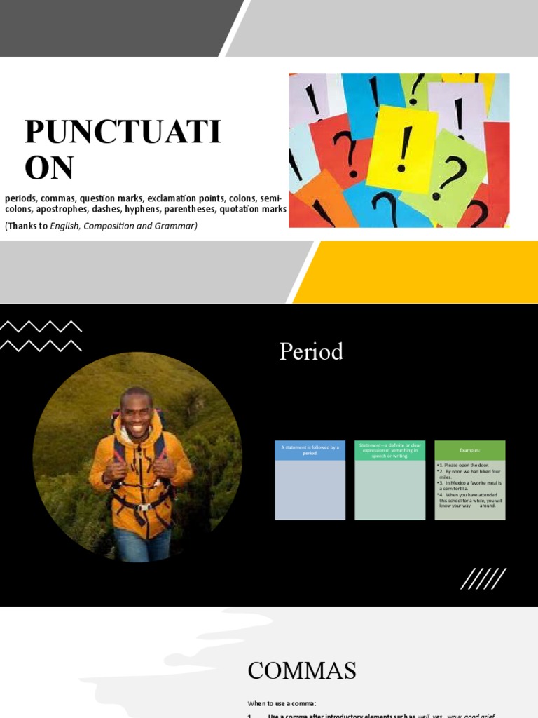 Punctuation | PDF | Comma | Punctuation Punctuation | PDF | Comma | Punctuation