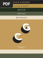 BQT Menu | PDF | Lunch | Curry