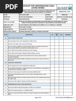 F048-QC Earth Pit Checklist | PDF | Electrode | Manufactured Goods