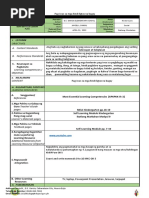 ESP 5 - 1st Quarter - Lesson Plan | PDF