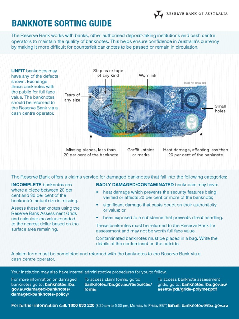 Sorting Guide | Download Free PDF | Banknote | Cash