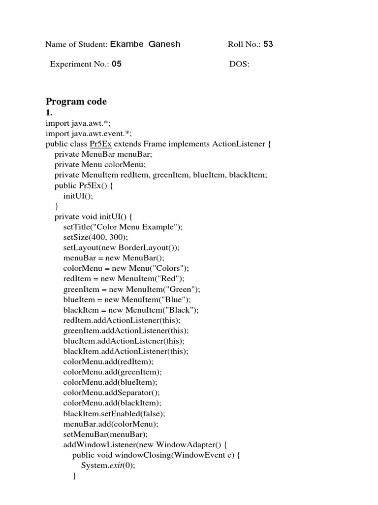 Ajp 5 | PDF | Computer Programming | Computing