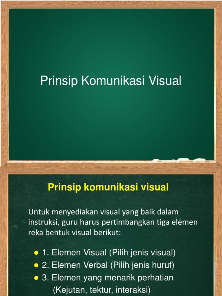 Prinsip Komunikasi Visual | PDF