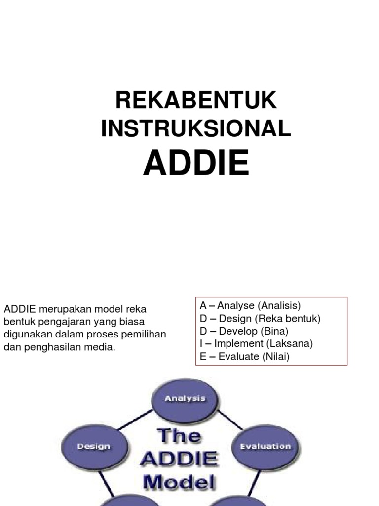 Kuliah 5 Model ADDIE | PDF