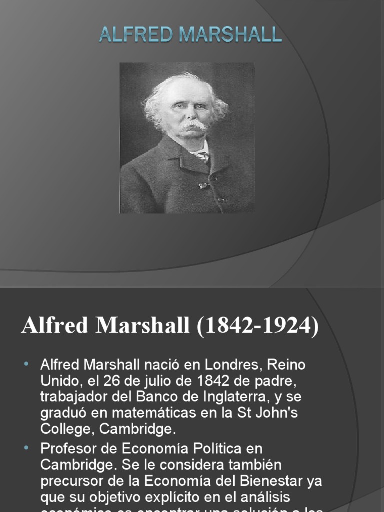 Alfred Marshall | PDF | Economias | Ciencias económicas