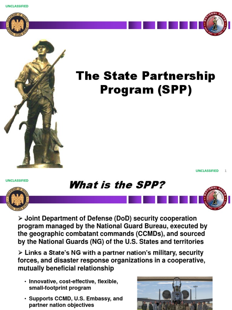State Partnership Program Overview | PDF | Government | Military