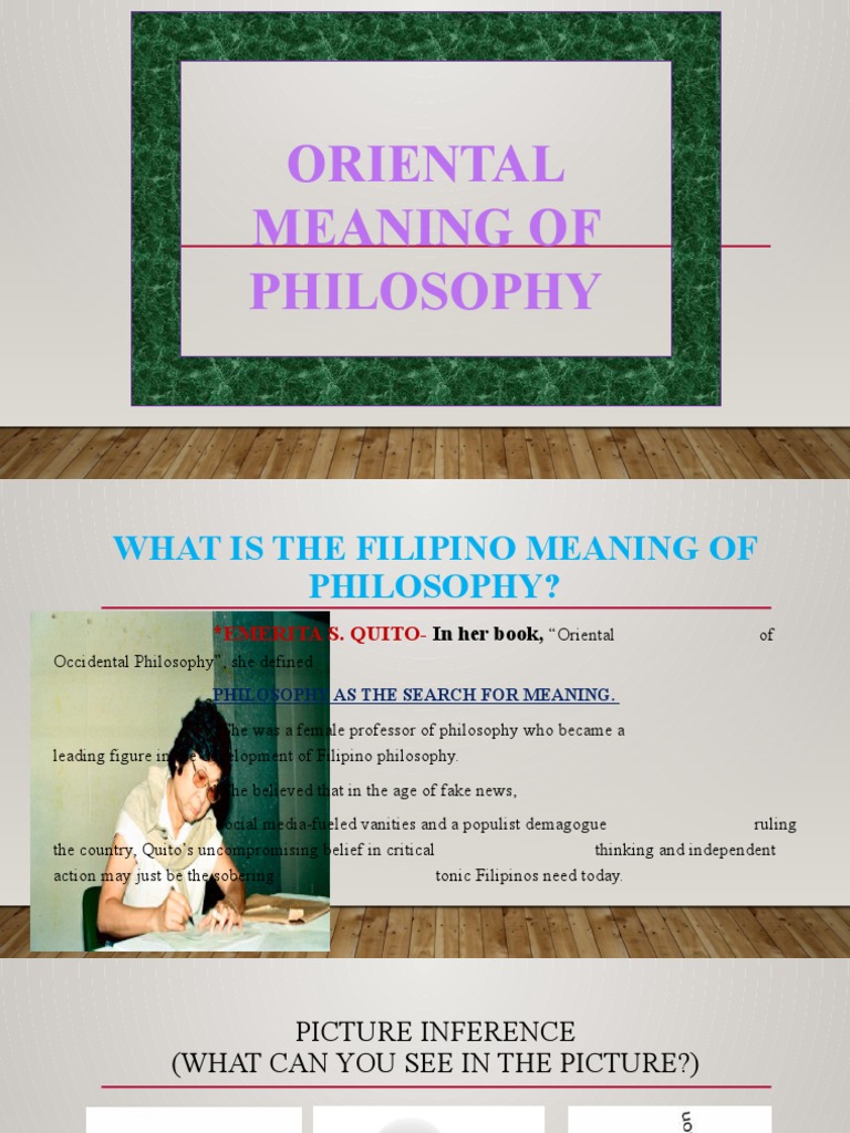 Chinese and Filipino Meaning of Philo | PDF | Thought | Cognitive Science