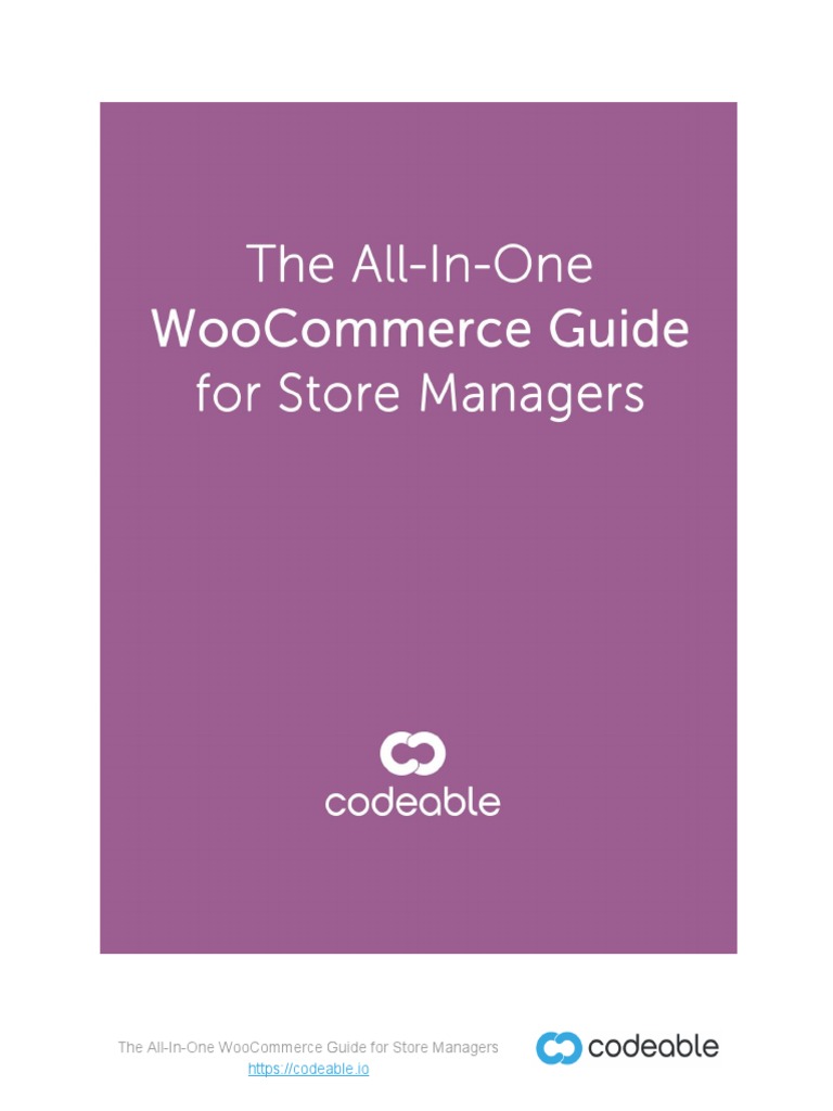 WooCommerce Guide Store Managers | PDF | Backup | Point Of Sale