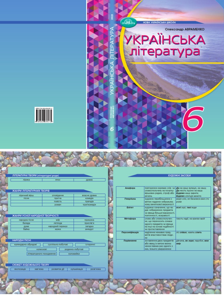 Ukrainska Literatura 6 Klas Avramenko 2023 | PDF