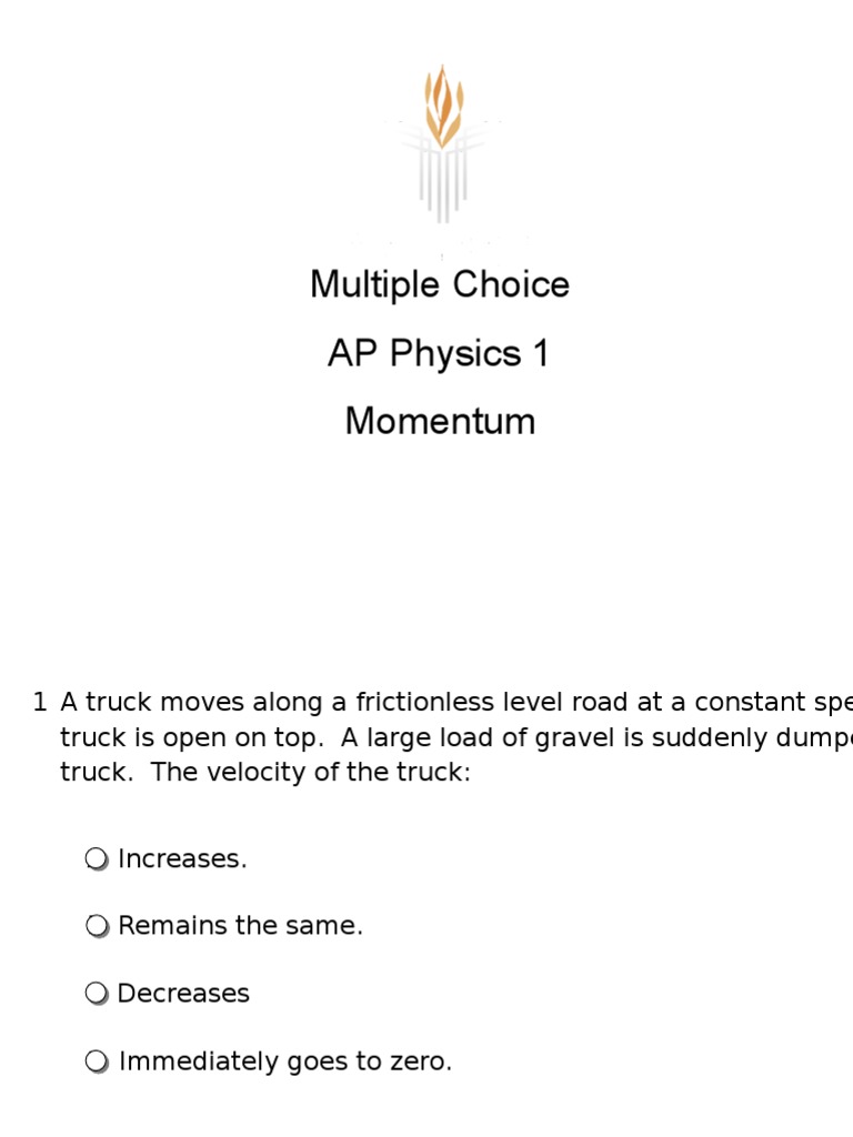 ap-phys1_momentum-multiple-choice-notebook_2019-07-26 | PDF