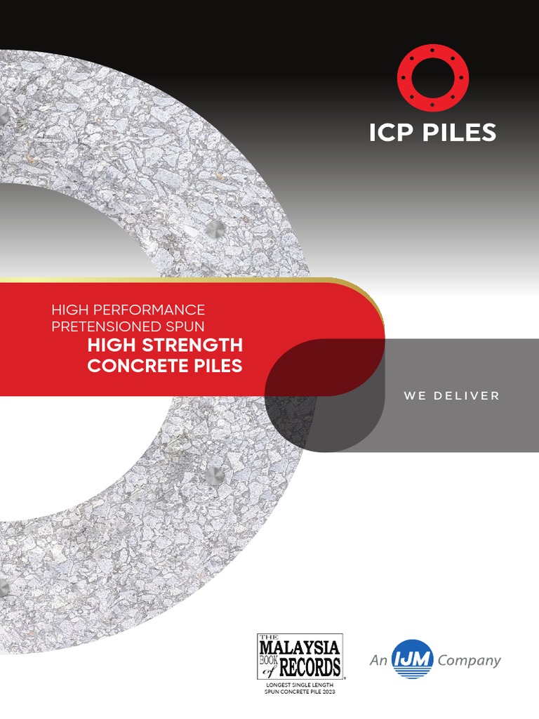 ICP High Strength Concrete Piles 2023 | PDF | Computers | Technology ...