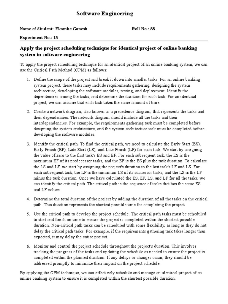 13 Sen Pdf Software Engineering Computer Science 