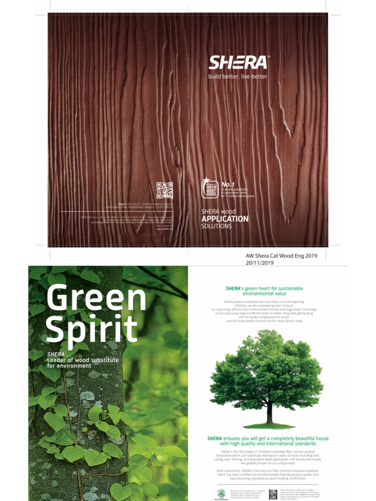 SHERA Wood Catalog 2020 | PDF
